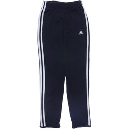 Adidas Herren Stoffhose, schwarz, Gr. 140