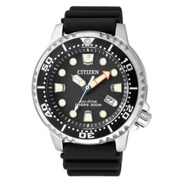 Taucheruhr Citizen "Promaster Eco-Drive Diver, BN0150-10E" Armbanduhren schwarz Taucheruhren