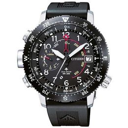 Solaruhr Citizen "Promaster Altichron, BN4044-15E" Armbanduhren schwarz Herren Solaruhren