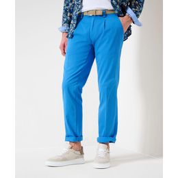 Bundfaltenhose Eurex By Brax "Style LUIS" Gr. 48, Normalgrößen, blau Herren Hosen Business