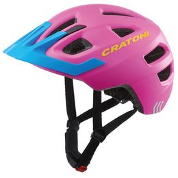 Cratoni Kinderfahrradhelm Fahrradhelm MAXSTER PRO, rot