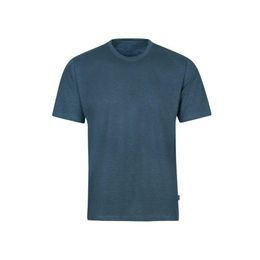 TRIGEMA T-Shirt TRIGEMA T-Shirt DELUXE Baumwolle (1-tlg), blau