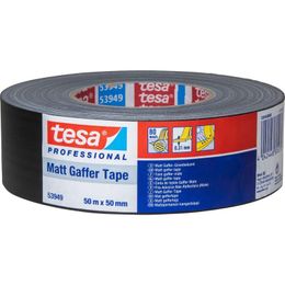 Tesa - 53949-00000-02 Gewebeklebeband ® Gaffer tape Schwarz (l x b) 50 m x 50 mm 1 St.