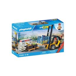 Playmobil Serie - Forklift truck with cargo