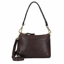 Campomaggi Kura Schultertasche Leder 21 cm moro