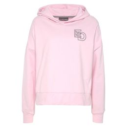 ELBSAND Sweatshirt Damen Gr&ouml;&szlig;e M rosa / schwarz