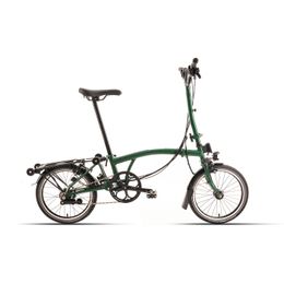 Brompton C-Line Explore - 16 Zoll 6N Faltrad - Racing Green