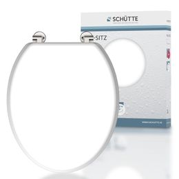 Schütte SCHÜTTE Holzkern WC-Sitz WHITE