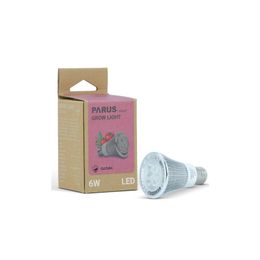 Parus by Venso LED Pflanzenlampe Vollspektrum Cultura LED Lampe E27 6W 60°, Wachstumslampe für Pflanzen wie Kräuter-, Gemüse- und Blühpflanzen, Parus Pflanzenlampe LED Vollspektrum Pflanzenlicht