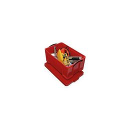 Really Useful Box - Aufbewahrungsbox 71 x 31 x 44 cm (b x h x t) din A4 64l Polypropylen rot