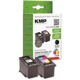 KMP - Tintenpatronen-Set kompatibel für Canon PG-540/CL-541