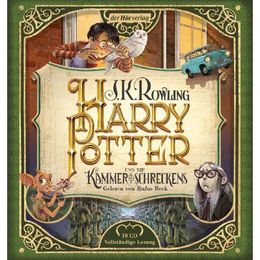 Harry Potter und die Kammer des Schreckens,10 Audio-CD - J.K. Rowling (Hörbuch)