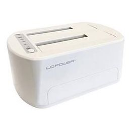 LC-Power LC Power LC-DOCK-U3-VI - HDD / SSD Dockingstation - 2.5", 3.5" (6.4 cm, 8.9 cm) - 2 Sender/Kanal - SATA - USB 3.2 (Gen 2x1)