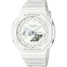 Chronograph Casio G-SHOCK Armbanduhren weiß Herren Uhren