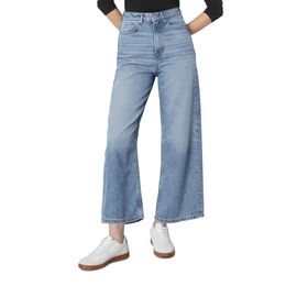 Marc O'Polo Weite Jeans MARC O'POLO "im Culotte-Stil" Gr. 28, Normalgrößen, blau Damen Jeans Weite