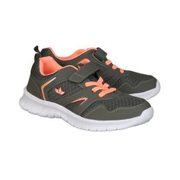 Lico - Sportschuhe SKIP in grau/lachs, Gr.28