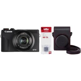 Canon PowerShot G7X Mark III schwarz+Canon Akku NB-13L+Canon DCC-1880