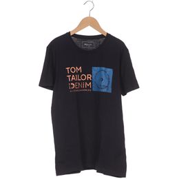 Tom Tailor Denim Herren T-Shirt, marineblau