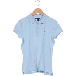 Tommy Hilfiger Damen Poloshirt, hellblau, Gr. 36