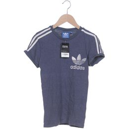 adidas originals Damen T-Shirt, blau, Gr. 34