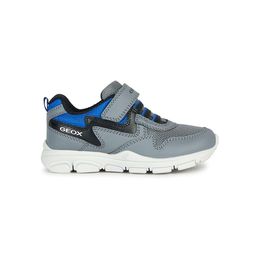 Geox Leder-Sneakers "New Torque" in Grau - 29