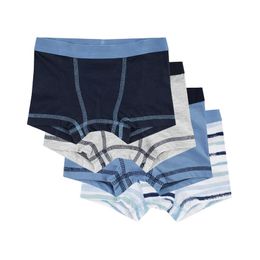 Jacky - Boxershorts SEA VITAMIN 4er-Pack in blau, Gr.86/92