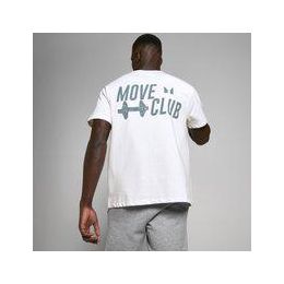 MP FIBO Oversized Move Club T-Shirt – Weiß - L - XL