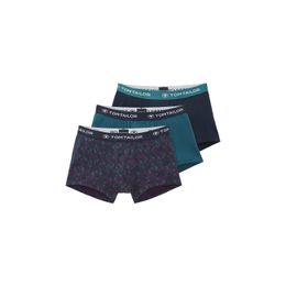 Tom Tailor Herren Hip Pants 3-er Set, lila, Print, Gr. 6