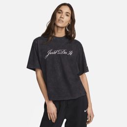 Nike Sportswear Damen-T-Shirt - Schwarz