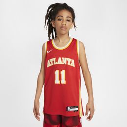 Atlanta Hawks Icon Edition 2023/24 Nike NBA Swingman Trikot für ältere Kinder - Rot
