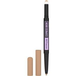 Maybelline New York Augen Make-up Augenbrauen Express Brow Satin Duo Nr. 04 Dark Brown