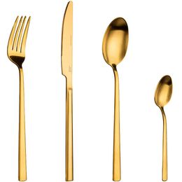 Bo-Camp Industrial-Besteck Fairbanks gold, 16-teilig