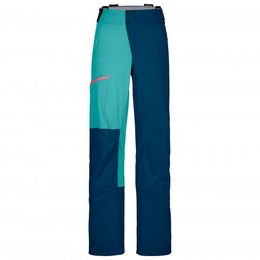 Ortovox - Women's 3L Ortler Pants - Tourenhose Gr S - Regular blau