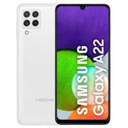 Samsung Galaxy A22 128GB - Weiß - Ohne Vertrag - Dual-SIM Gebrauchte Back Market