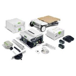 FESTOOL Akku-Tischkreissäge CSC SYS 50 EBI-Set