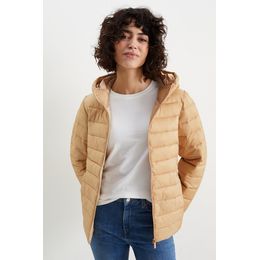 C&A Steppjacke mit Kapuze