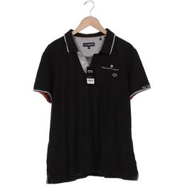 CAMP DAVID Herren Poloshirt, schwarz, Gr. 54