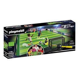 Playmobil® Stapelspielzeug Playset Playmobil Sports & Action Football Pitch 63 Stücke 71120