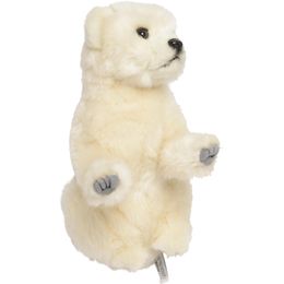 HANSA Creation Kuscheltier "Eisbär", sitzend, 24cm, weiß