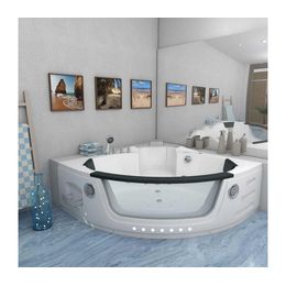 AcquaVapore Whirlpool-Badewanne Whirlpool Pool Badewanne Wanne W05H-TH 140x140cm