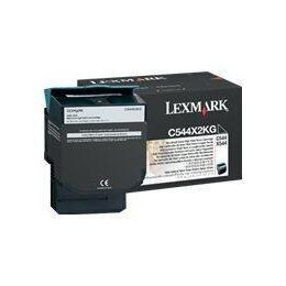 Lexmark Original Toner Standard Variante - C54x,X54x schwarz 6.000 Seiten (C544X2KG)
