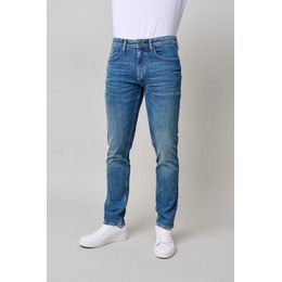 Blend Slim-fit-Jeans Stretch Jeans Slim Fit JET Denim Stoff Hose 4630 in Blau