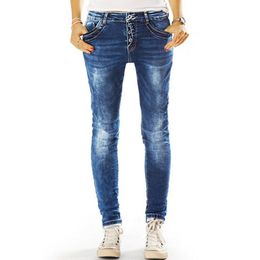 be styled Slim-fit-Jeans Slim Fit Hüftjeans Hose im Relaxed Fit Look