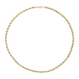 Collier Vivance "Kordel" Halsketten Gr. Gelbgold 375, gelb (gelbgold 375) Damen Colliers