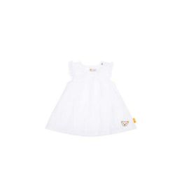 Steiff Sommerkleid weiß regular fit (1-tlg)