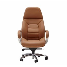 AMSTYLE Chefsessel SPM1.436 (Echtleder Caramel