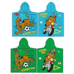 Scooby Doo Badeponcho SCOOBY-DOO Kinder Badeponcho Bademantel Poncho Jungen + Mädchen