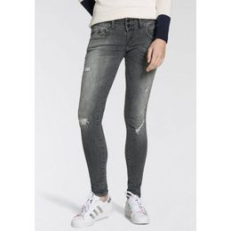 LTB Skinny-fit-Jeans JULITAXSMU mit extra-engem Bein, niedriger Leibhöhe und Stretch-Anteil - EXKLUSIV, grau