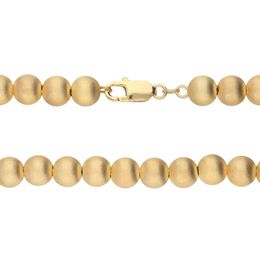 Collier Vivance "Kugel" Halsketten Gr. Silber 925 (Sterlingsilber), goldfarben Damen