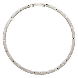 Collier TITANIA "Halsketten" Halsketten Gr. Titan, grau (titanfarben> <) Damen Colliers